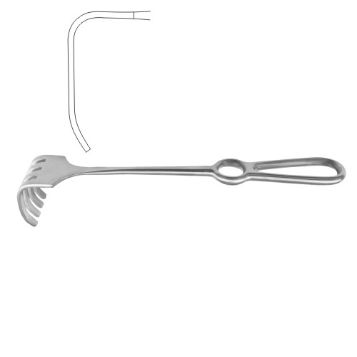 Israel Retractor 6 Blunt - FamCare Instruments