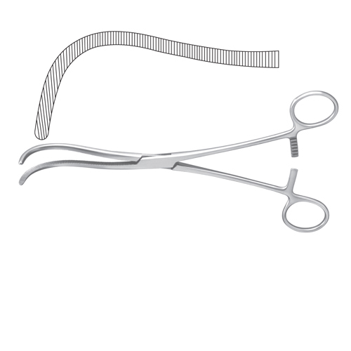 Guyon Kidney Pedicle Clamp - FamCare Instruments