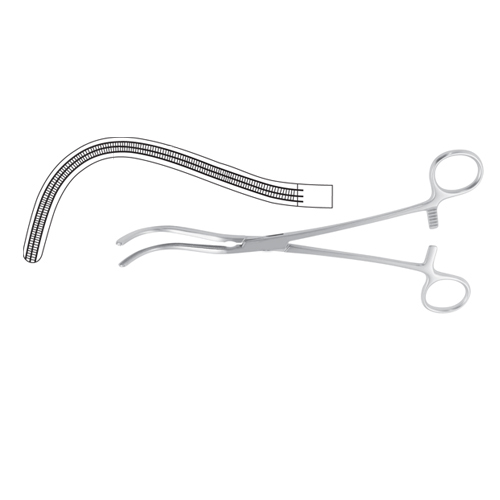 Atrauma Kidney Pedicle Clamp - FamCare Instruments
